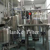China Industrial Water 0.5Mpa Stainless Steel Cartridge Filter Housing for sale