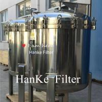 China Industrial Water 0.5Mpa Stainless Steel Cartridge Filter Housing for sale