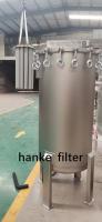 China Large Capacity SS304  Juice Filtration Single Bag Filter Housing for sale