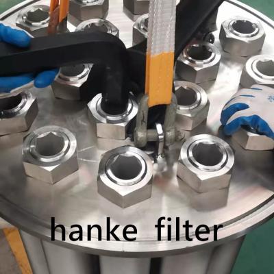 China 40microns 1.6mpa Stainless Steel Candle Filter for sale