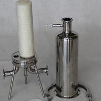 China Water Treatment 304 Grade 1um Stainless Steel Bag Filter for sale