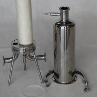China 20inch 5 Micron Cartridge ISO Stainless Steel Bag Filter for sale