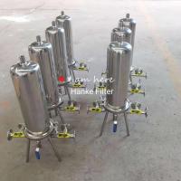 China 10um Side Entry 0.5mpa 316L Stainless Steel Bag Filter for sale
