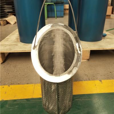 China Ss304 Cleanable 5 Micron Stainless Steel Filter Basket for sale
