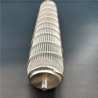 China 316l 20 Inch Stainless Steel Pleated Wire Mesh Filter for sale