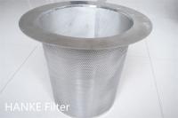 China 304 Sintered Mesh Pharmaceutical Filtration  Customized Cone Mesh Filter for sale