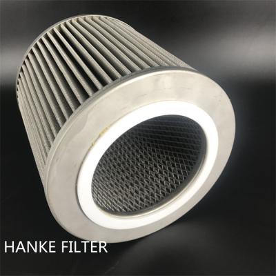 China 14-180mm SS316 Water Treatment Pleated Wire Mesh Filter for sale