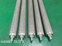 China 316L  BOPP Industry Filtration 400 ℃ Pleated Wire Mesh Filter for sale