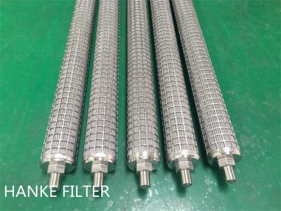 China 316L  BOPP Industry Filtration 400 ℃ Pleated Wire Mesh Filter for sale