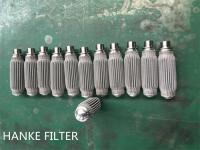 China 316L  BOPP Industry Filtration 400 ℃ Pleated Wire Mesh Filter for sale