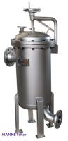 China 1um Filter Rate 1.6mpa Work Pressure Stainless Steel Filter Bag Single Bag Filter for sale