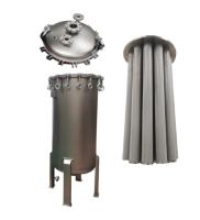 China 304 Machining Filtration 1.0mpa Stainless Steel Candle Filter for sale