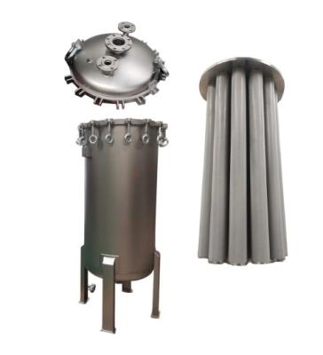 China 304 Machining Filtration 1.0mpa Stainless Steel Candle Filter for sale