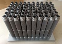 China 75 Micron Pleated Stainless Steel Candle Filter Elements Plastic Recycling for sale