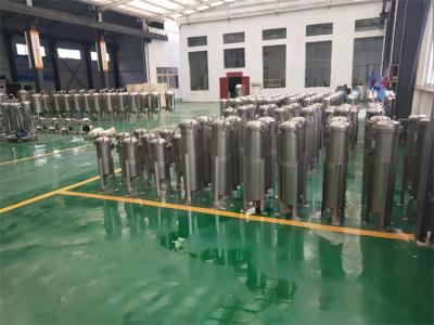 China 3m2 Filtration Area Dn80 Stainless Steel Bag Filter Oil Ink And Coating for sale