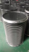 China Ss316 Material 50 Micron Wedge Wire Screen Filter Malt Dust Filtration for sale