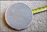 China Anti Acid Ss304 Wire Mesh Disc Screening Of Grain Oil Rimmed Ring for sale