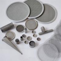 China Anti Acid Ss304 Wire Mesh Disc Screening Of Grain Oil Rimmed Ring for sale