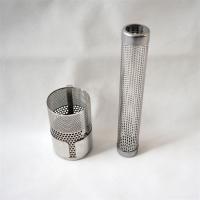 China Ss 304 Mine Sieving Iso9001 Perforated Filter Tube for sale