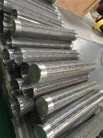 China Ss 304 Mine Sieving Iso9001 Perforated Filter Tube for sale