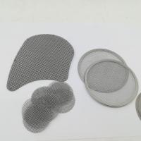 China 8 Micron Ss202 Wire Mesh Filter Disc Industrial Filtration Spot Welding for sale