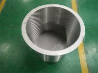 China 500 Micron Stainless Steel Wedge Wire Screen Food And Beverage Processing for sale