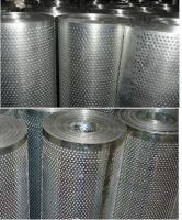 China 3mm Hole Diameter Perforated Filter Tube Stainless Steel for sale