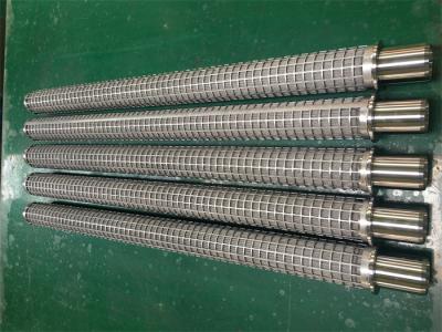 China 75 Micron 750mm Length Stainless Steel Pleated Filter for sale
