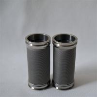 China Ss316 Sintered Filter Tube Polymers And Gases 15 Micron Filtration for sale