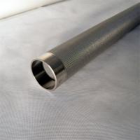 China Ss316 Sintered Filter Tube Polymers And Gases 15 Micron Filtration for sale