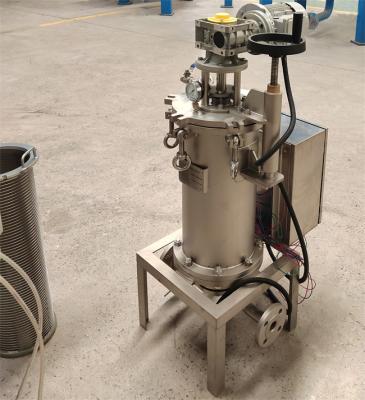 China Micron Grade 0.5mpa Automatic Self Cleaning Filter Flow Rate 20m3/H for sale