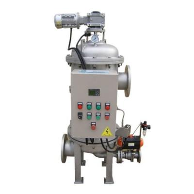 China 10micron Backwash Automatic Self Cleaning Strainer Flow Rate 50m3/H for sale