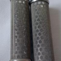 China Metal Tightly Weaved Wire Mesh Tube Micron Grade Industry Screen for sale