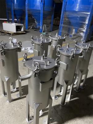 China Dn200 Stainless Steel Basket Filter Petrochemical Filtration Perforated Screen for sale