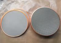 China Aisi304 Edged Wire Mesh Filter Disc Polymers Extrusion 200 Mesh for sale