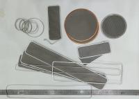 China Aisi316 Edged Wire Mesh Filter Disc Plastic Extrusion 300 Mesh for sale
