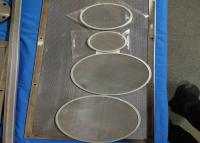 China 1 Micron Grade Aisi 304 Wire Mesh Filter Disc Edged Filtering for sale