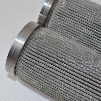 China 100 Micron Rating Steel Mesh Filter Ss304 Element For Plastic Recycled for sale