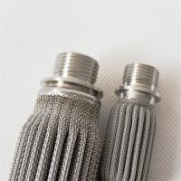 China 65 Micron Rate Bopp Filter Elements 460 Mm Length Stainless Steel for sale