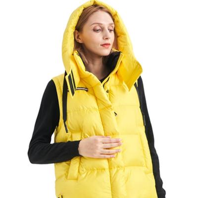 China FODARLLOY Crop Coat Fashion Ladies Warm Hooded Cotton-Padded Clothes Slim Long Down Winter Jackets Women Coats for sale