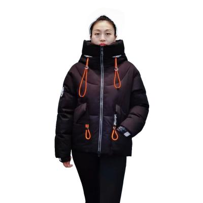 China FODARLLOY F22531 Ladies Warm Hooded Cotton-padded Clothes Women Slim Long Winter Jackets Women Coats for sale