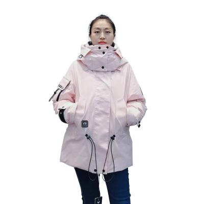 China FODARLLOY F22567 Ladies Warm Hooded Cotton-padded Clothes Women Slim Long Winter Jackets Women Coats for sale