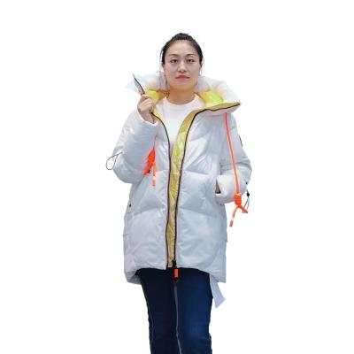 China FODARLLOY F22560 Ladies Warm Hooded Cotton-padded Clothes Women Slim Long Winter Jackets Women Coats for sale