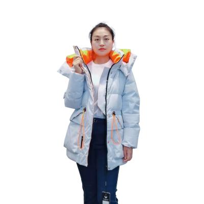 China FODARLLO YF22531 Ladies Warm Hooded Cotton-padded Clothes Women Slim Long Winter Jackets Women Coats for sale