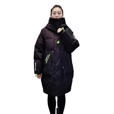 China FODARLLOY F22565 Ladies Warm Hooded Cotton-padded Clothes Women Slim Long Winter Jackets Women Coats for sale