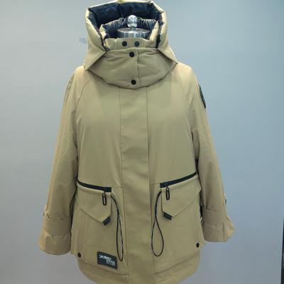 China FODARLLOY Ladies Warm Hooded Cotton-padded Clothes Slim Long Down Winter Jackets Women Coats Woman Coat Elegant Blue for sale