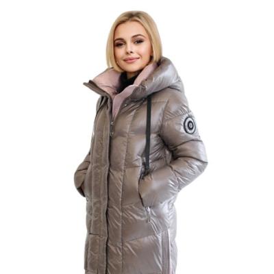 China FODARLLOY 2022 New Arrival Winter Shiny Cotton-padding Short Bubble Womens Jacket for sale