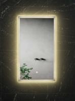 China 24w 36w Concealed Frame Bathroom Makeup Mirror With Lights for sale