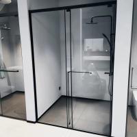 China Bathroom Shower Room, Stainless Steel,Minimalist Design,Slider Door for sale
