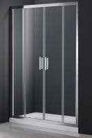 China With Aluminum Frame Foldable Glass Shower Screen For Bath,Double Sliding Door for sale